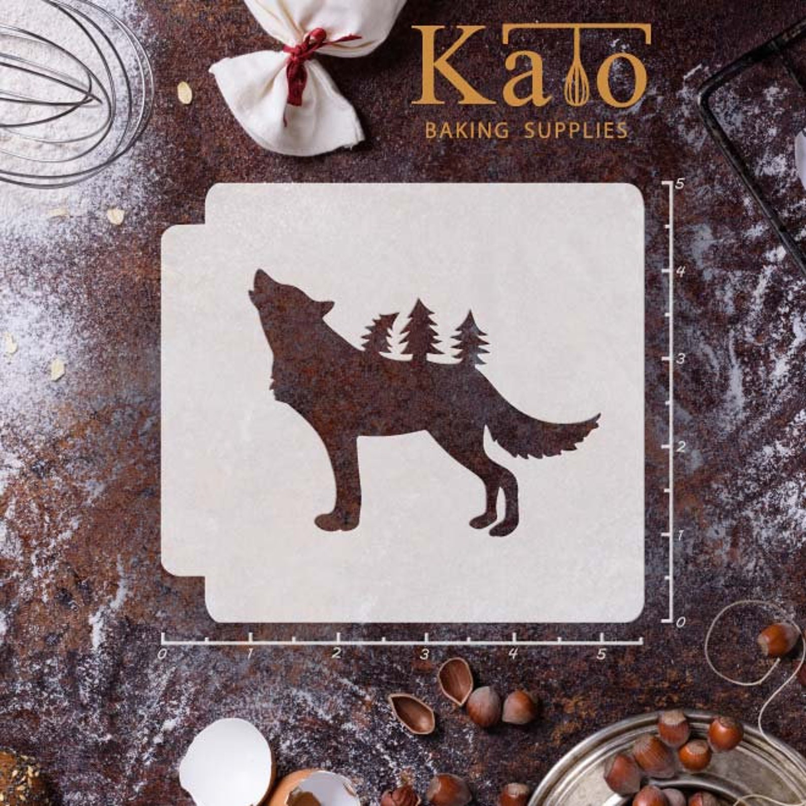 Wolf Forest 783-782 Stencil - Etsy