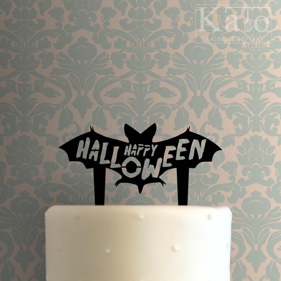 Happy Halloween Bat 103 Cake Topper - Etsy