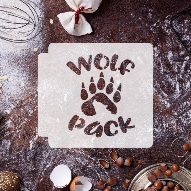 Wolf Cookie - Etsy