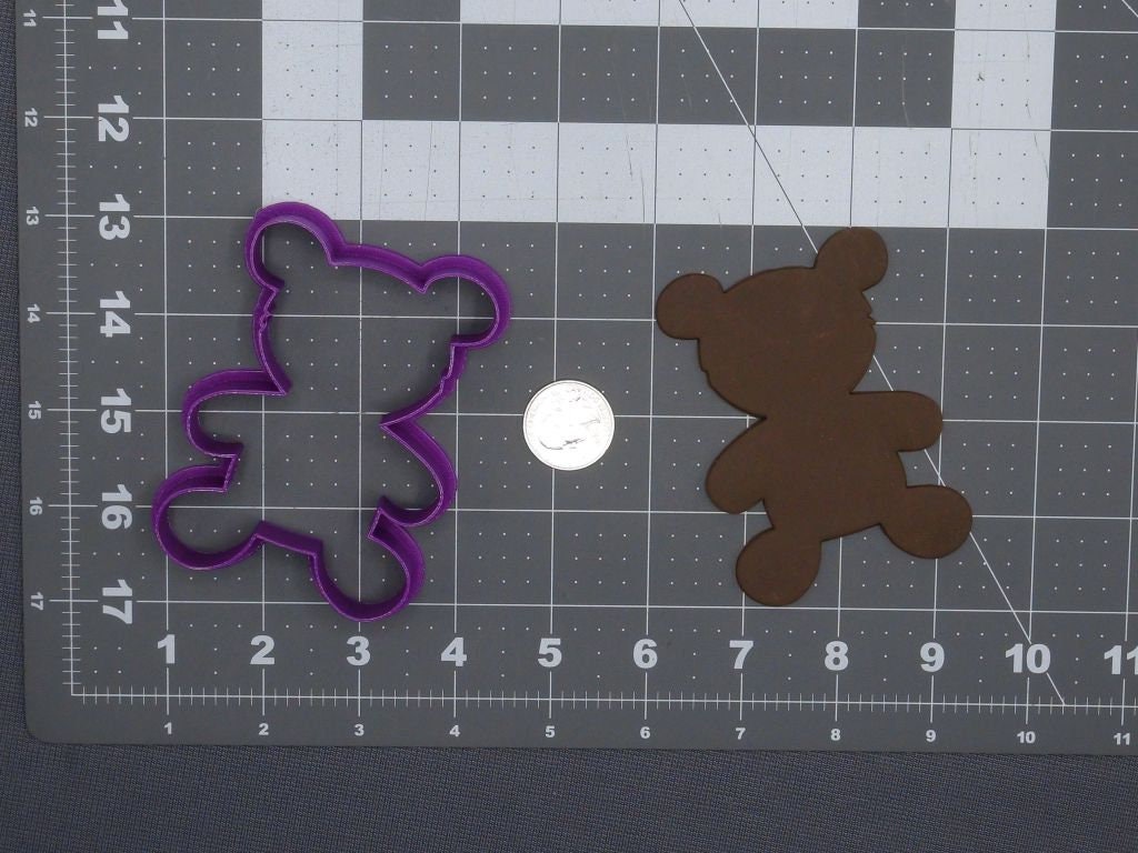 Teddy Bear 266-E058 Cookie Cutter Silhouette - Etsy