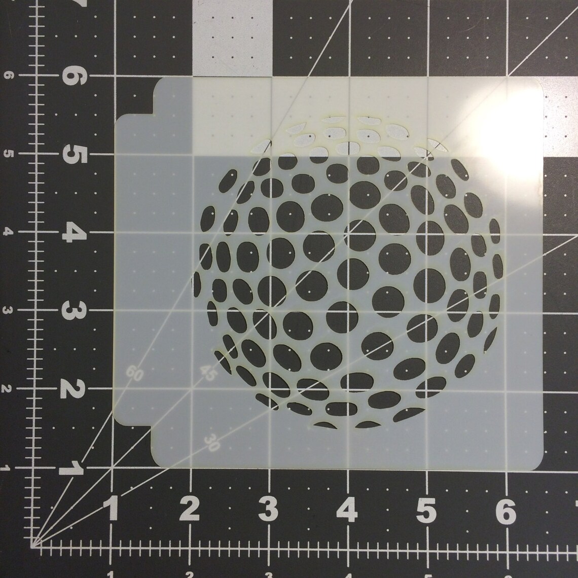 Golf Ball 100 Stencil - Etsy