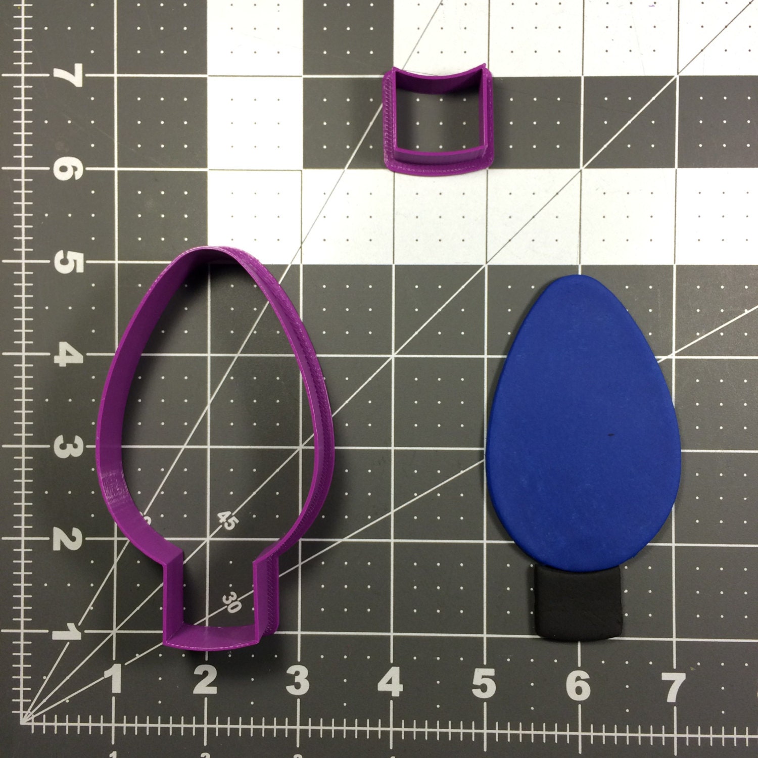 Christmas Light Cookie Cutter Set | Etsy