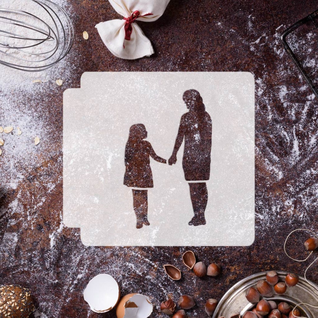 Mother and Daughter 783-E261 Stencil - Etsy