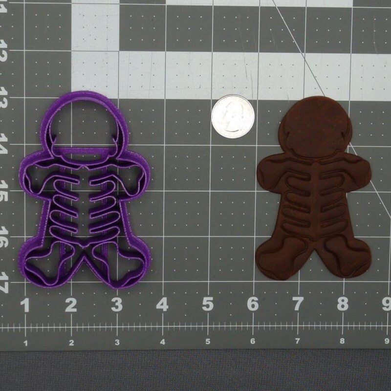 Gingerbread Skeleton - Etsy