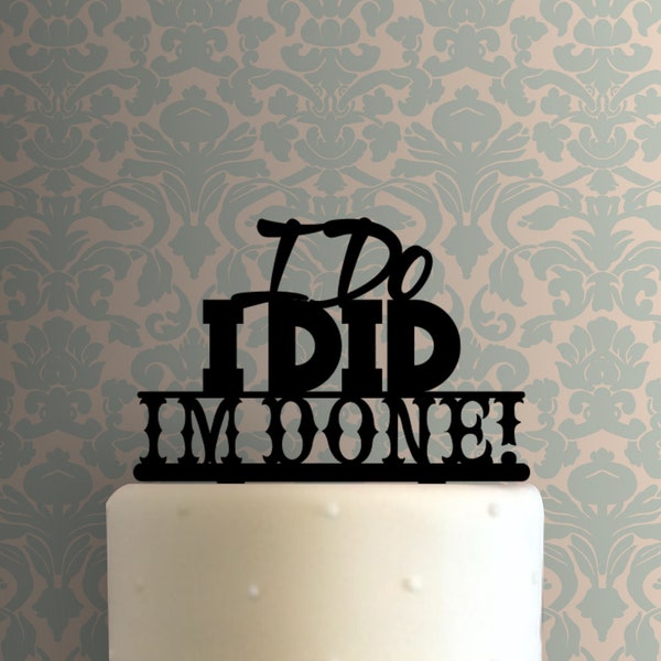 I Did It Cake Topper - Etsy New Zealand