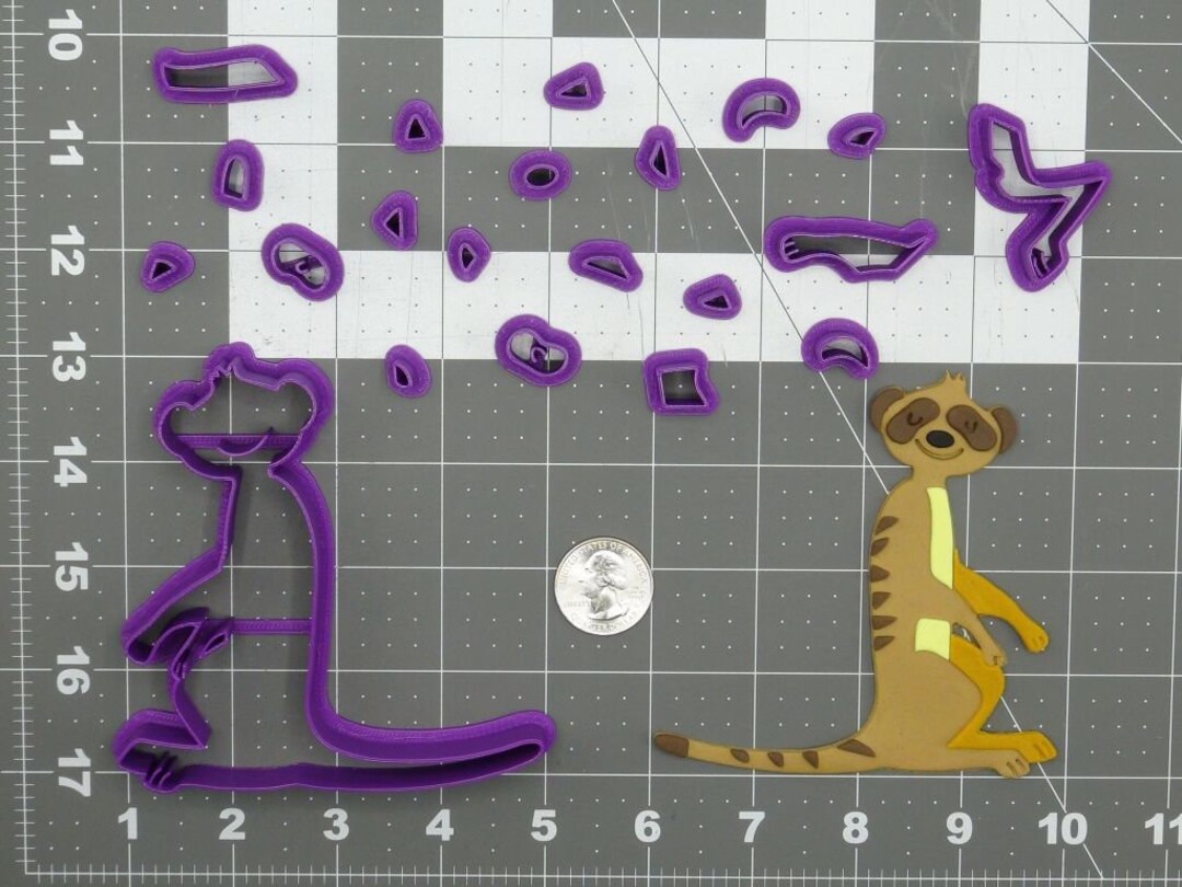 Meerkat Body 266-D069 Cookie Cutter Set - Etsy