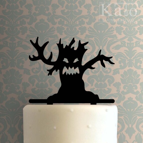 Spooky Tree 225-517 Cake Topper | Etsy