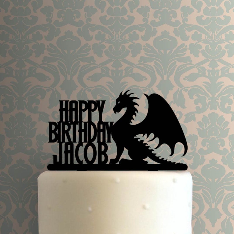 Dragon Cake Topper - Etsy