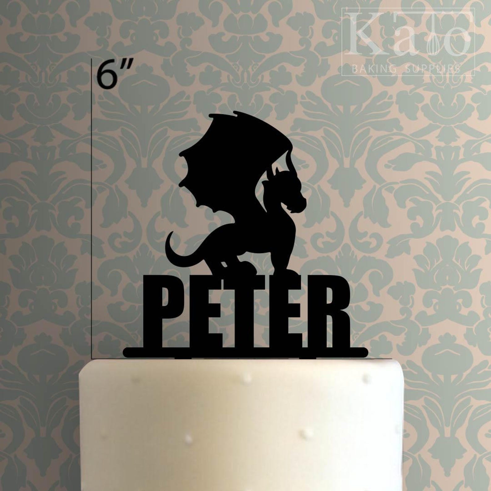 Custom Dragon 225-098 Cake Topper - Etsy