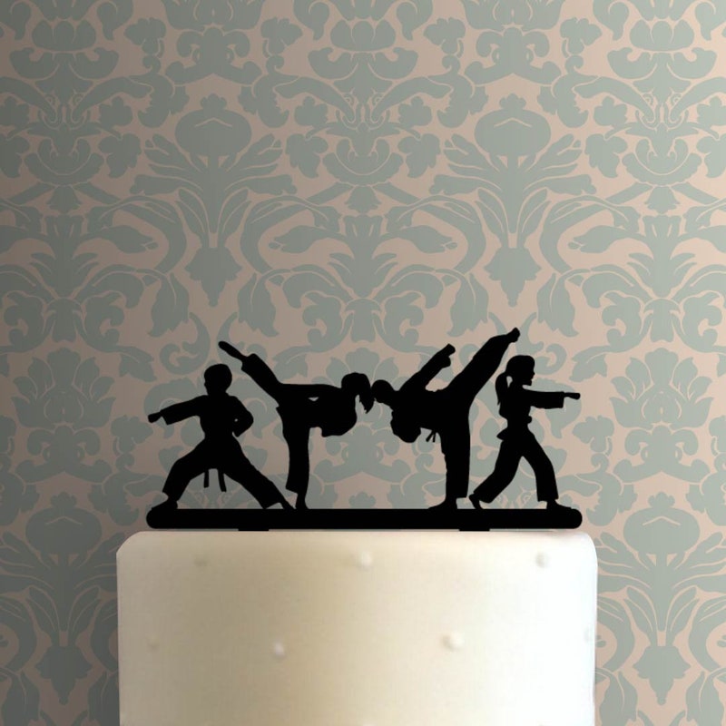 Karate Cake Topper - Etsy