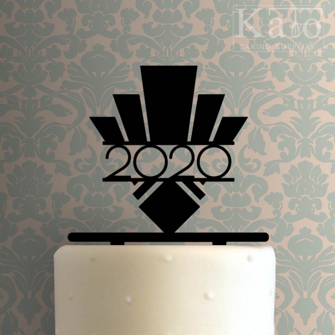Custom Year Art Deco 225-834 Cake Topper - Etsy