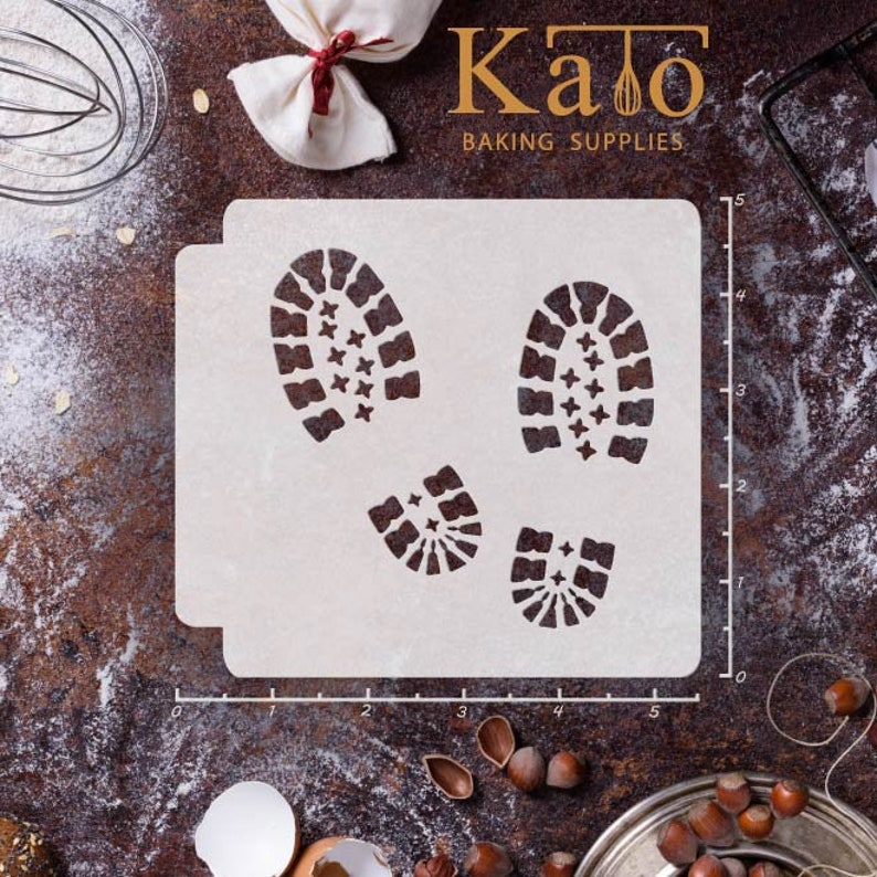 Boot Prints 783-B379 Stencil - Etsy