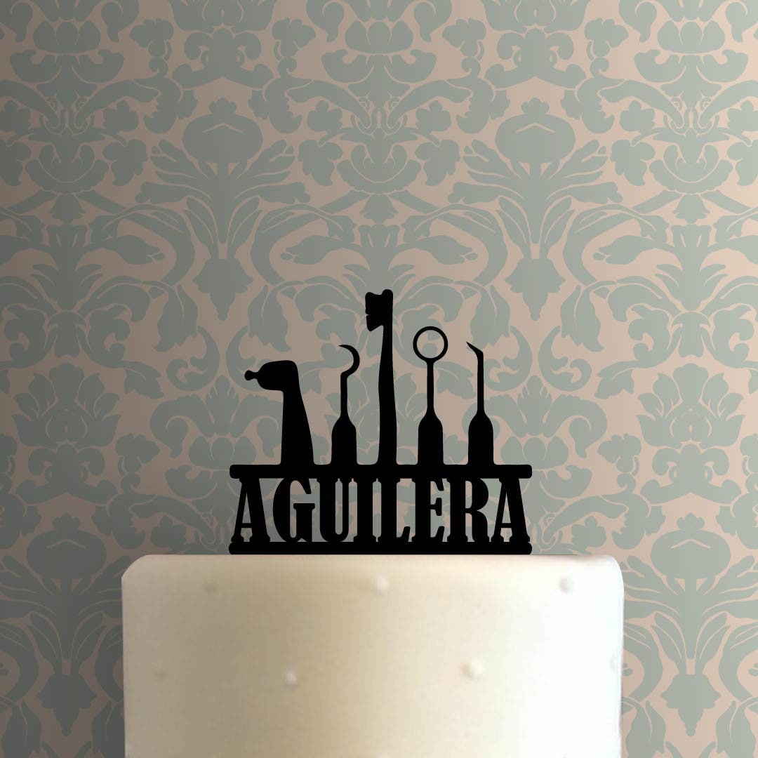 Custom Dentist Name 225-B975 Cake Topper - Etsy