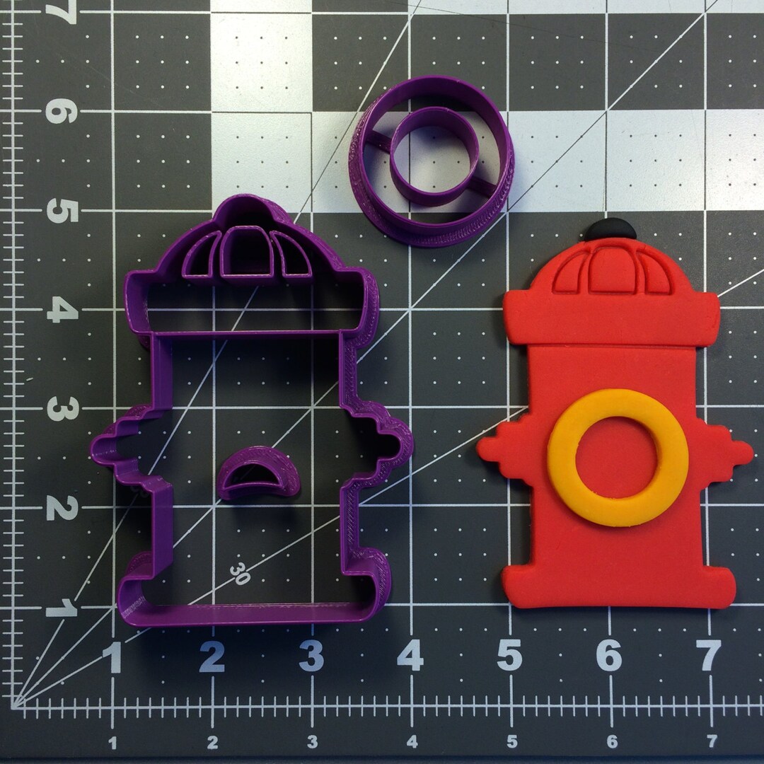 Fire Hydrant 101 Cookie Cutter Set - Etsy
