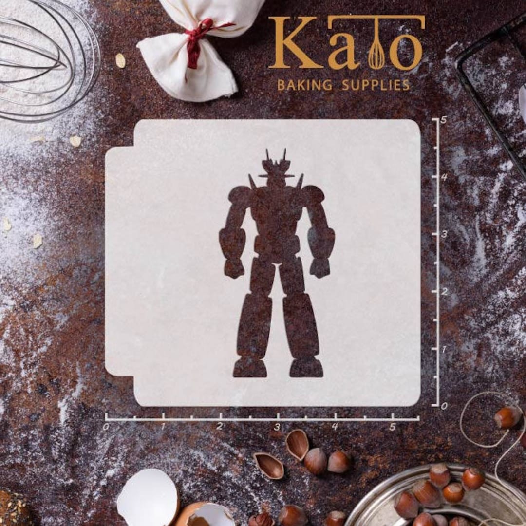 Robot 101 Stencil - Etsy