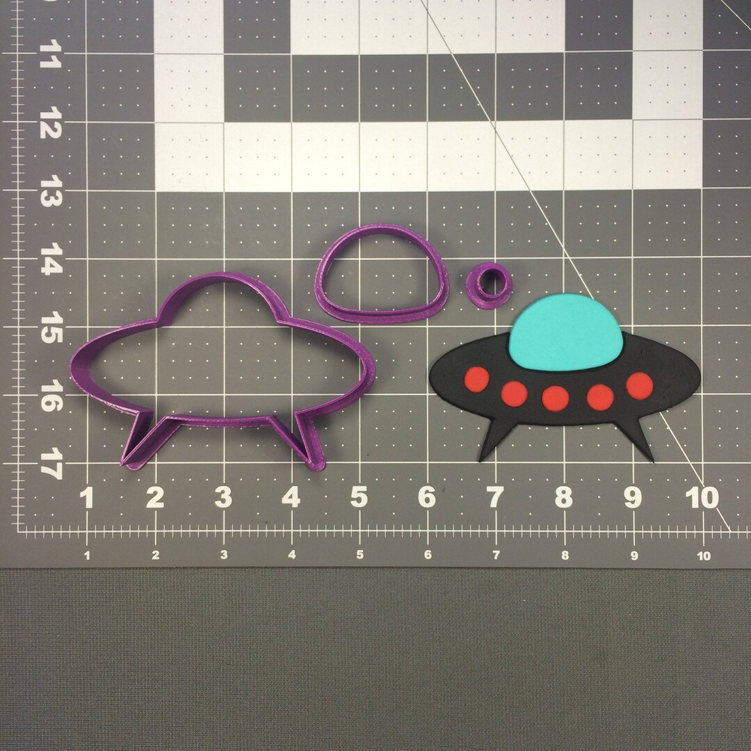 UFO 101 Cookie Cutter Set - Etsy