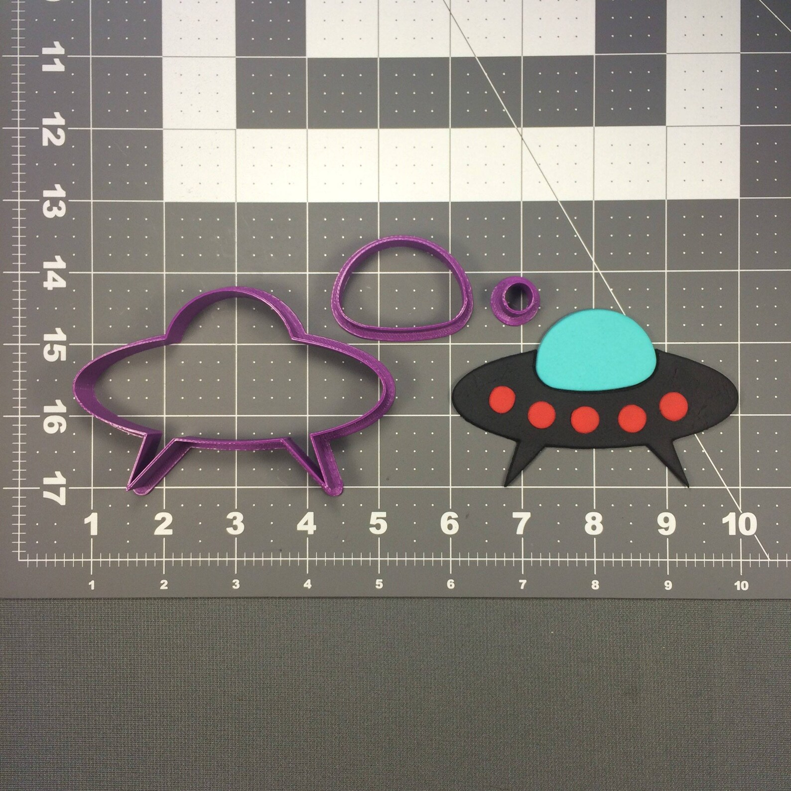 UFO 101 Cookie Cutter Set - Etsy