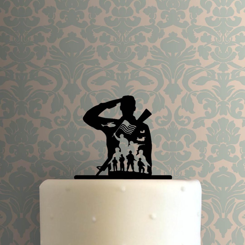 Soldiers 225-C064 Cake Topper - Etsy UK