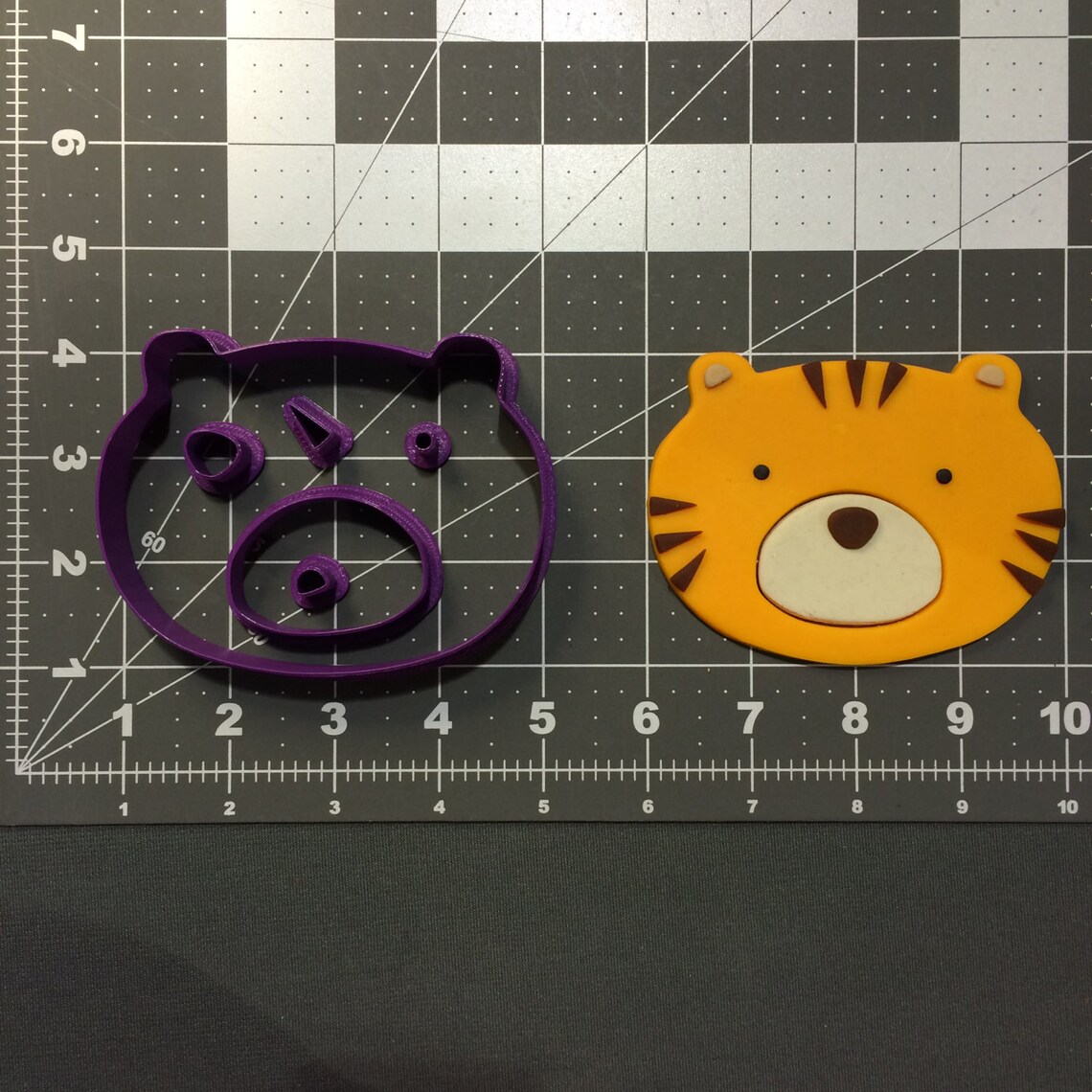 Tiger Face 100 Cookie Cutter Set - Etsy