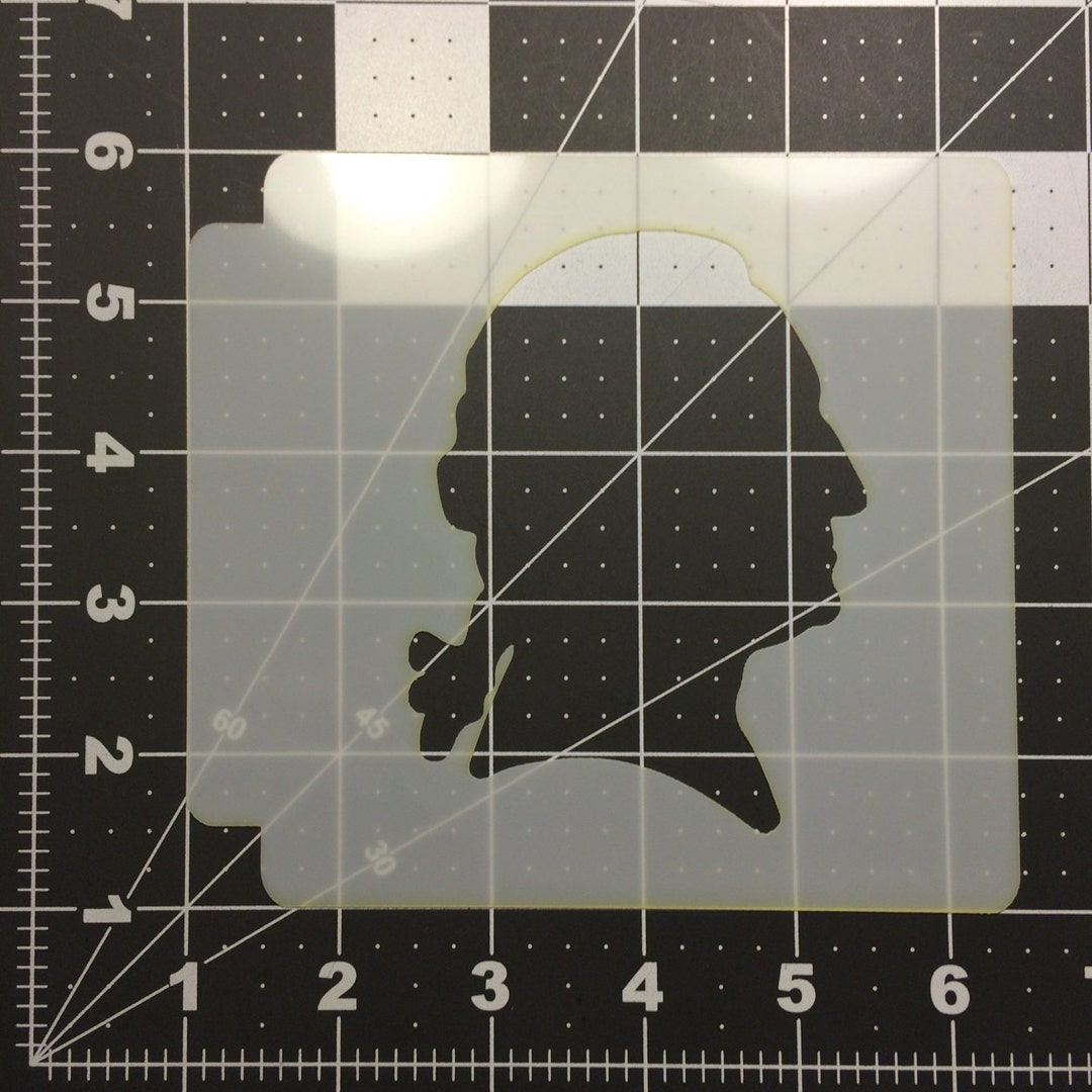 George Washington 100 Stencil - Etsy