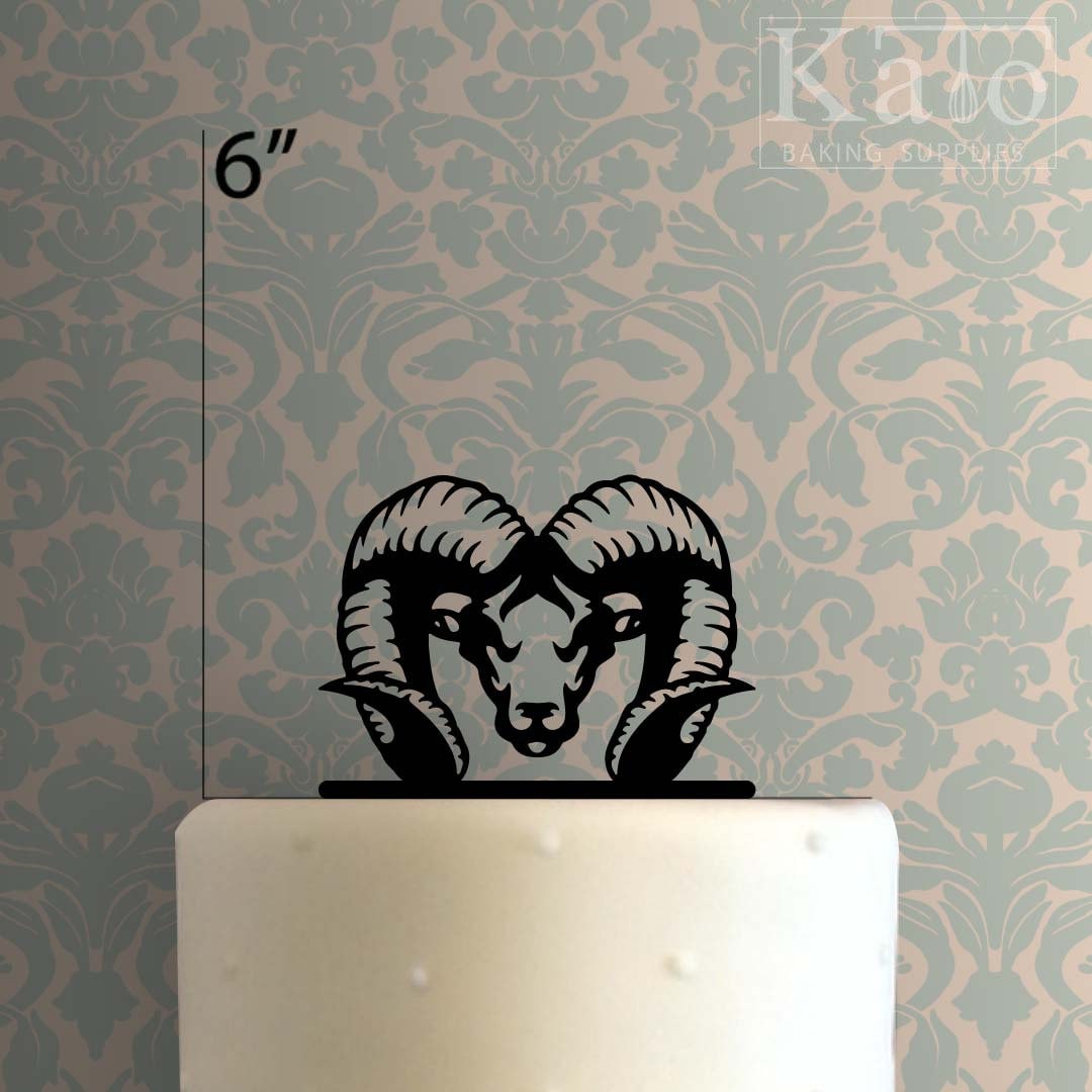 Ram Skull 225-345 Cake Topper | Etsy