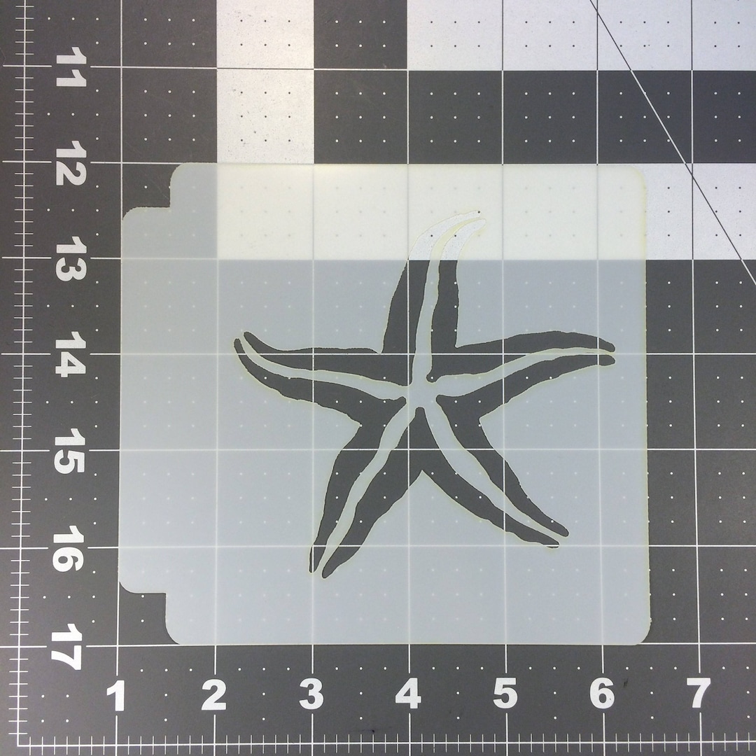 Starfish 101 Stencil - Etsy