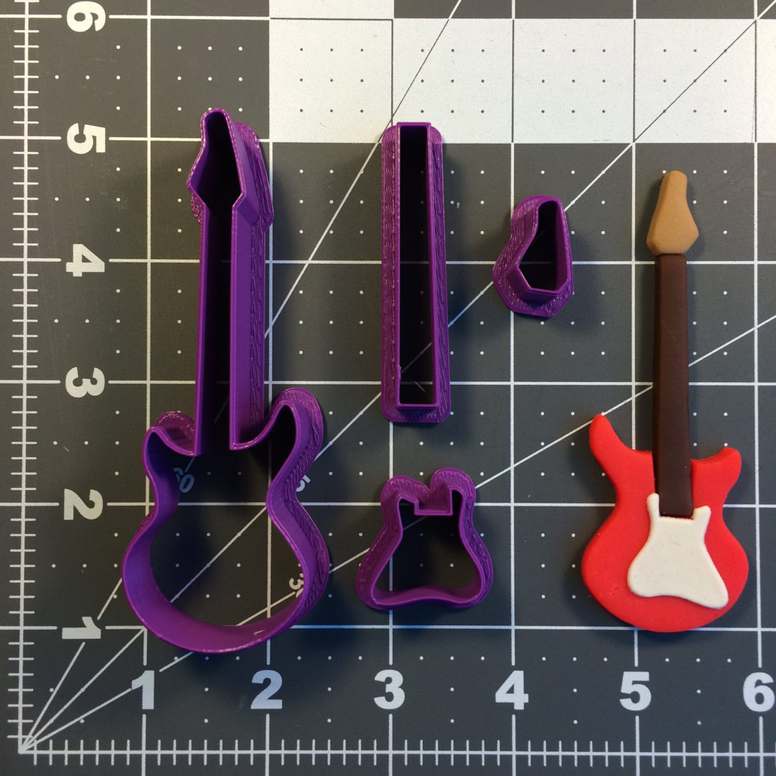 Electric Guitar 100 Cookie Cutter Set - Etsy