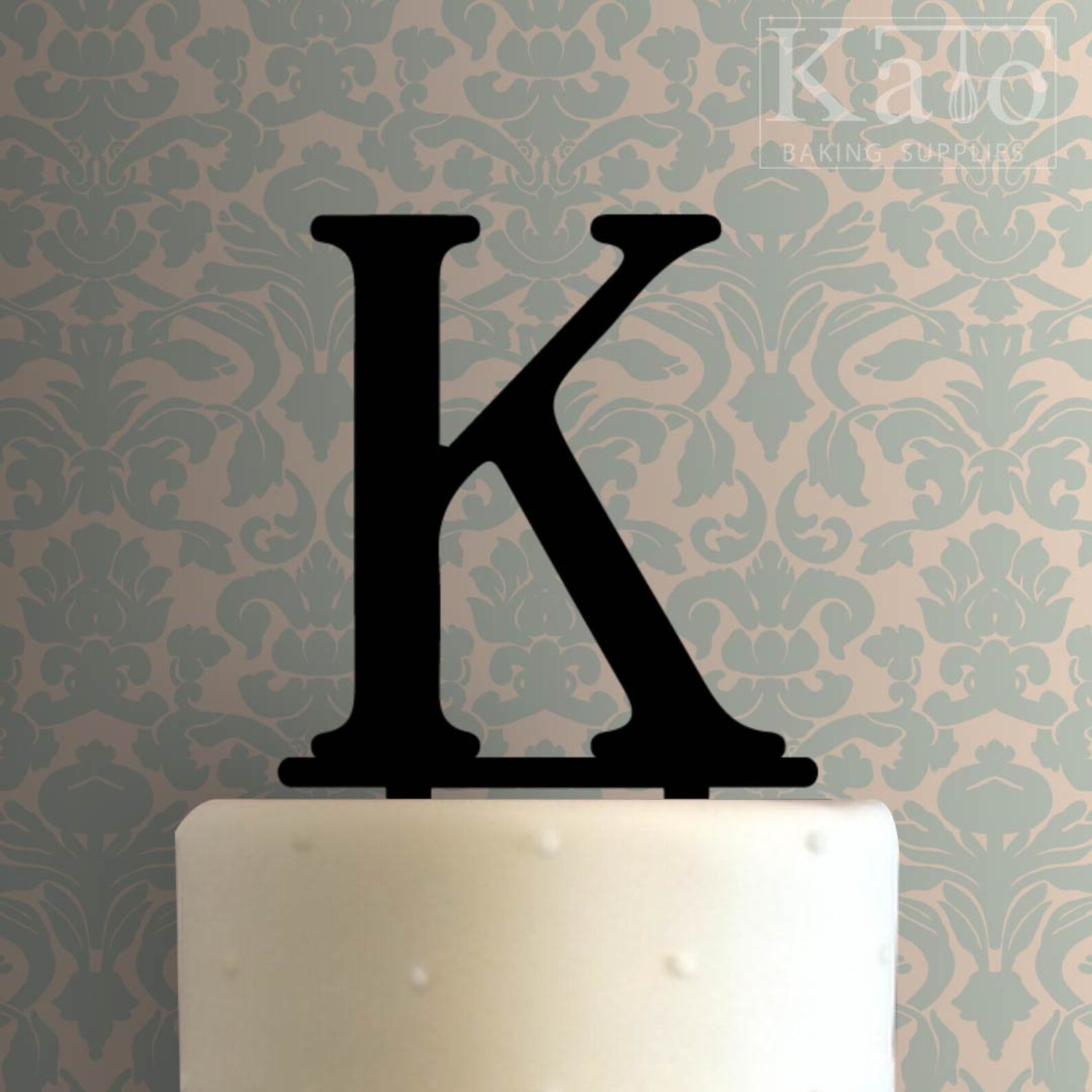 Greek Alphabet Kappa 225-607 Cake Topper - Etsy
