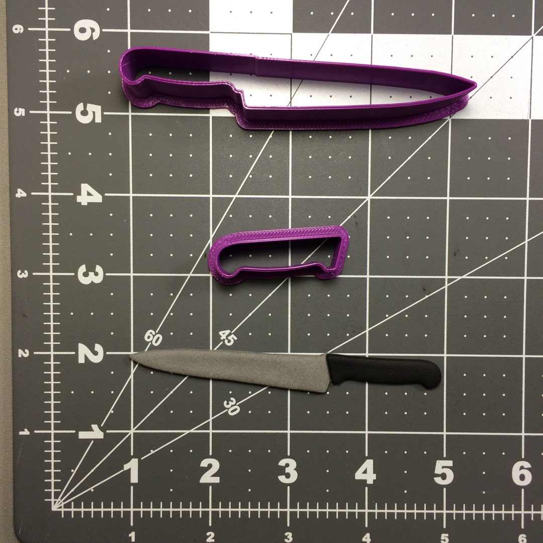 Chef Knife 101 Cookie Cutter Set - Etsy