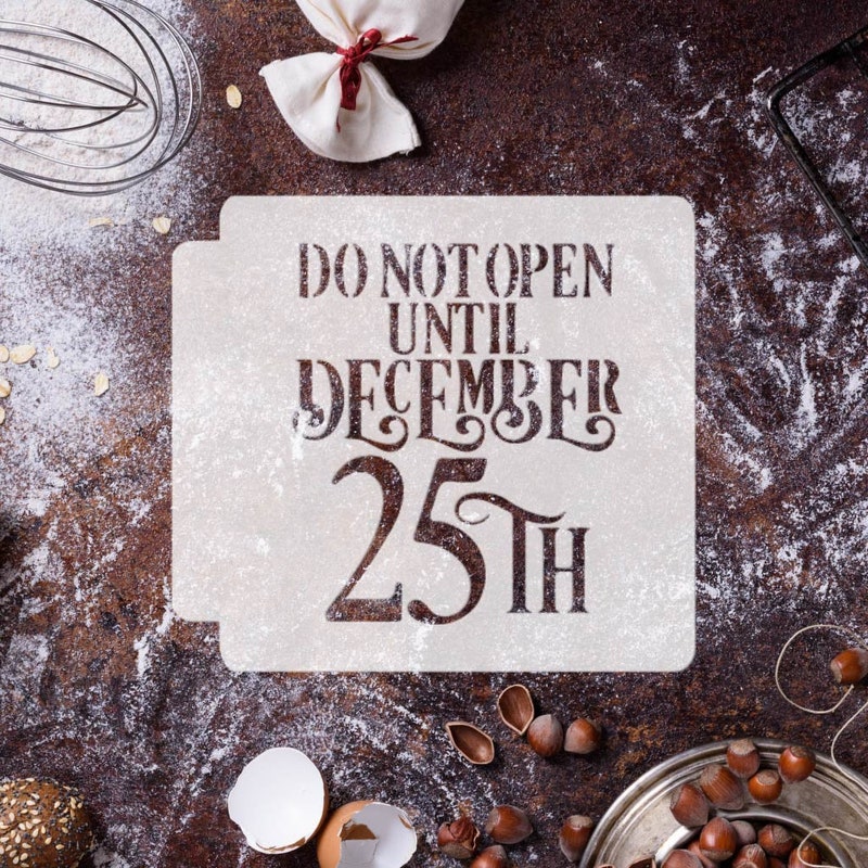 Do Not Open Until - Etsy