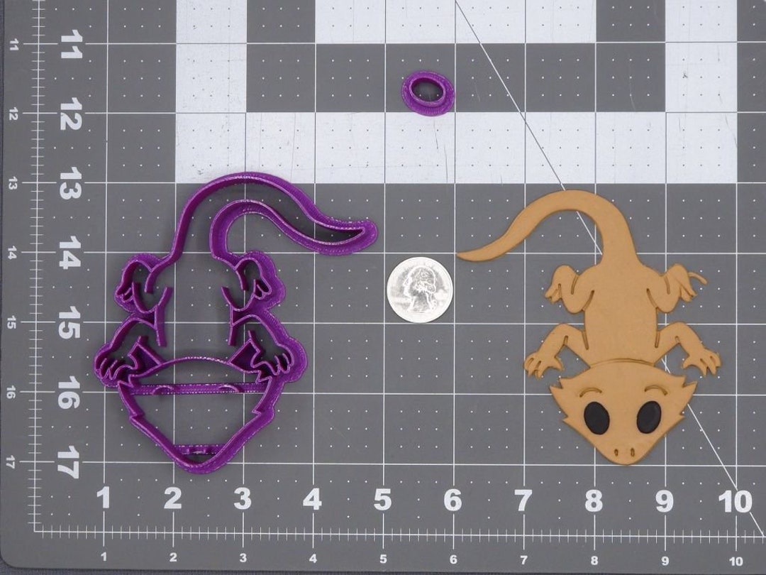 Bearded Dragon Lizard 266-H897 Cookie Cutter Set - Etsy