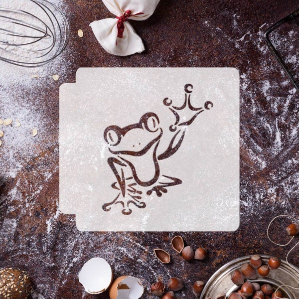 Frog Stencil - Etsy