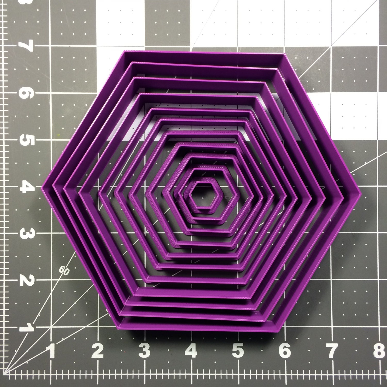 Hexagon Cutters - Etsy