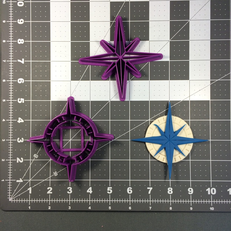 Compass Star 100 Cookie Cutter Set - Etsy
