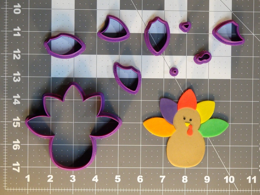 Turkey 266-C422 Cookie Cutter Set - Etsy