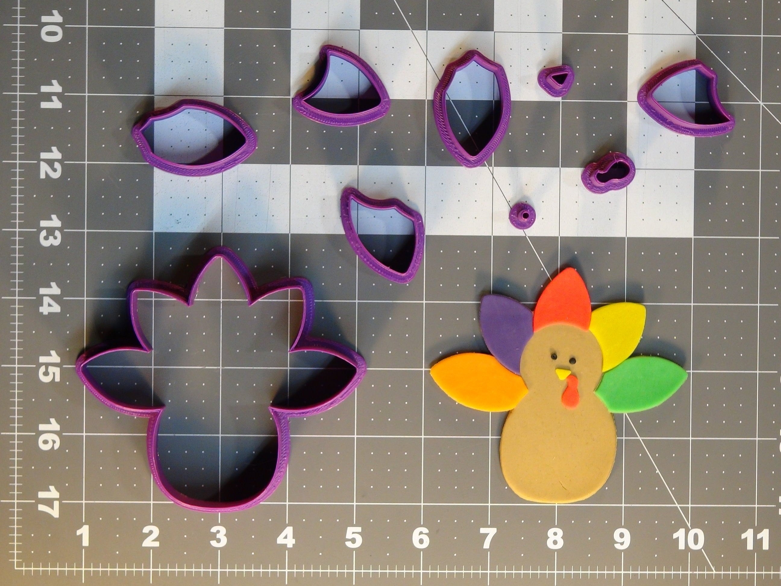 Turkey 266-C422 Cookie Cutter Set - Etsy