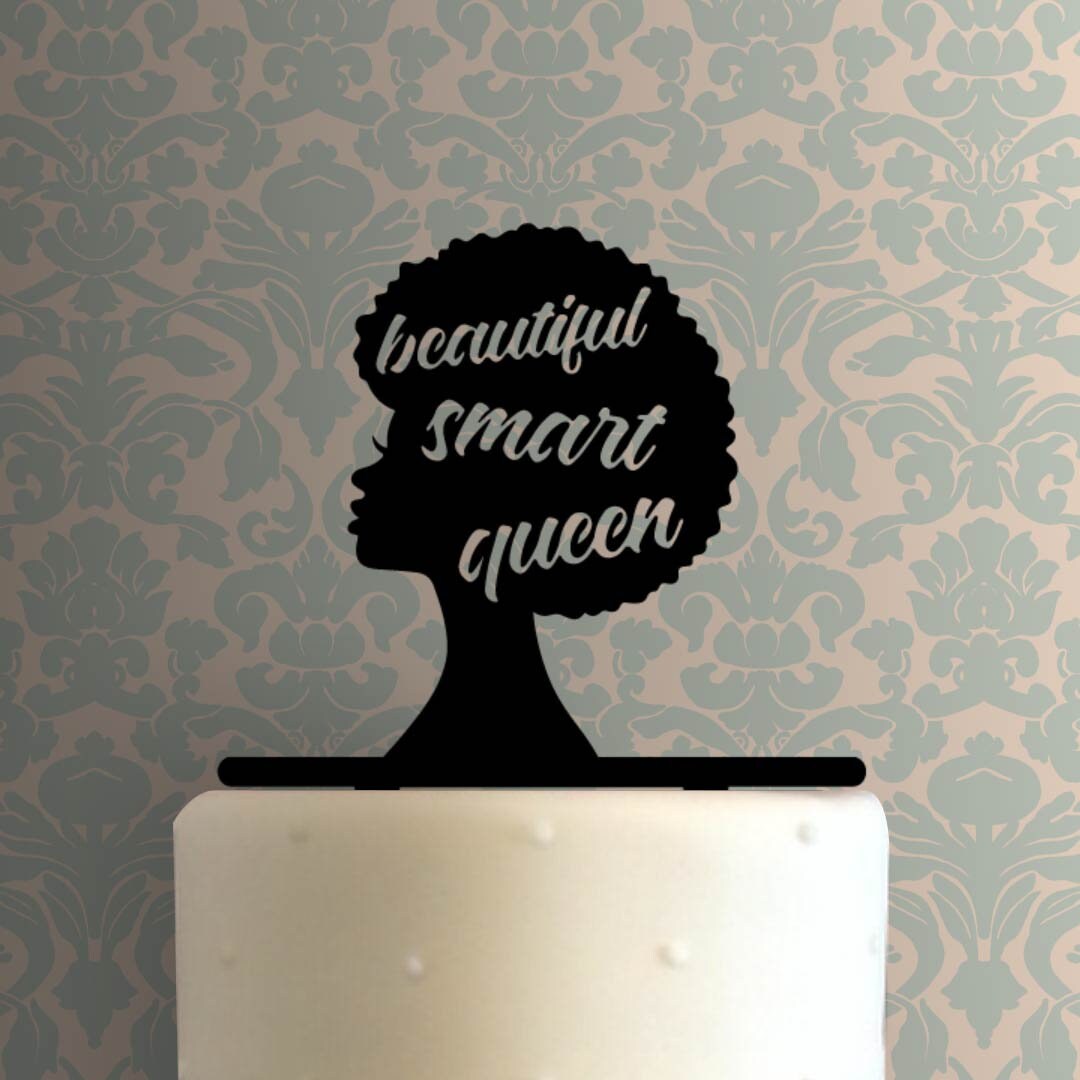 Afro Woman Affirmations 225-A607 Cake Topper - Etsy