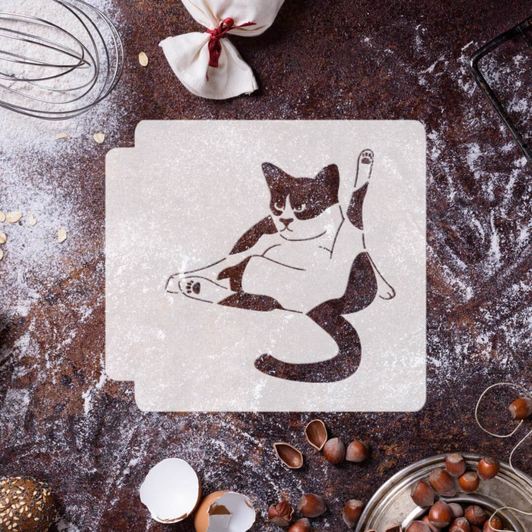 Cat 783-D612 Stencil - Etsy