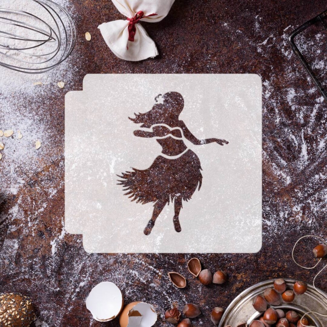 Hula Dancer 783-H465 Stencil - Etsy