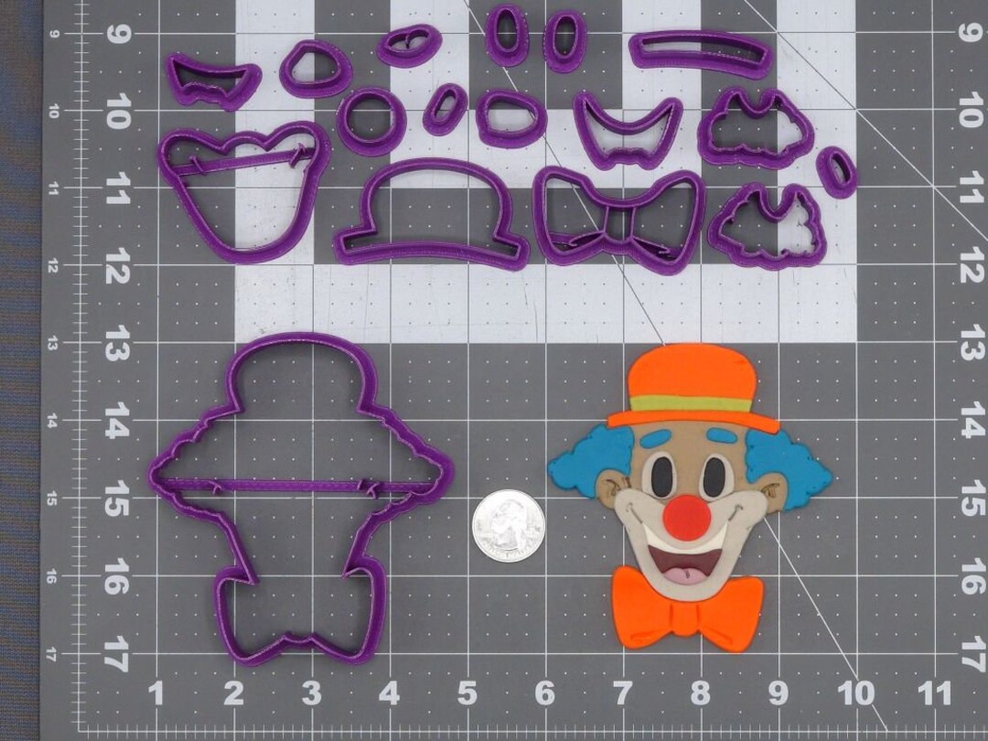 Clown Head 266-K595 Cookie Cutter Set - Etsy