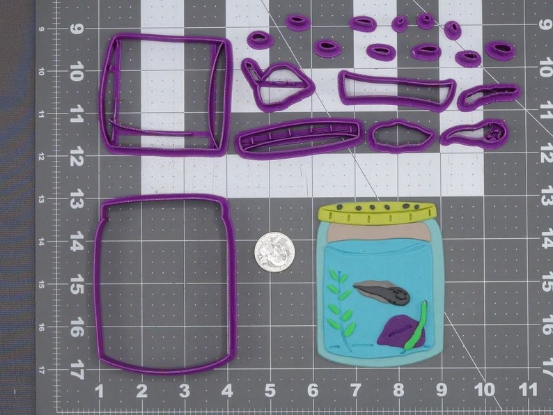 Tadpole in Jar 266-K394 Cookie Cutter Set - Etsy