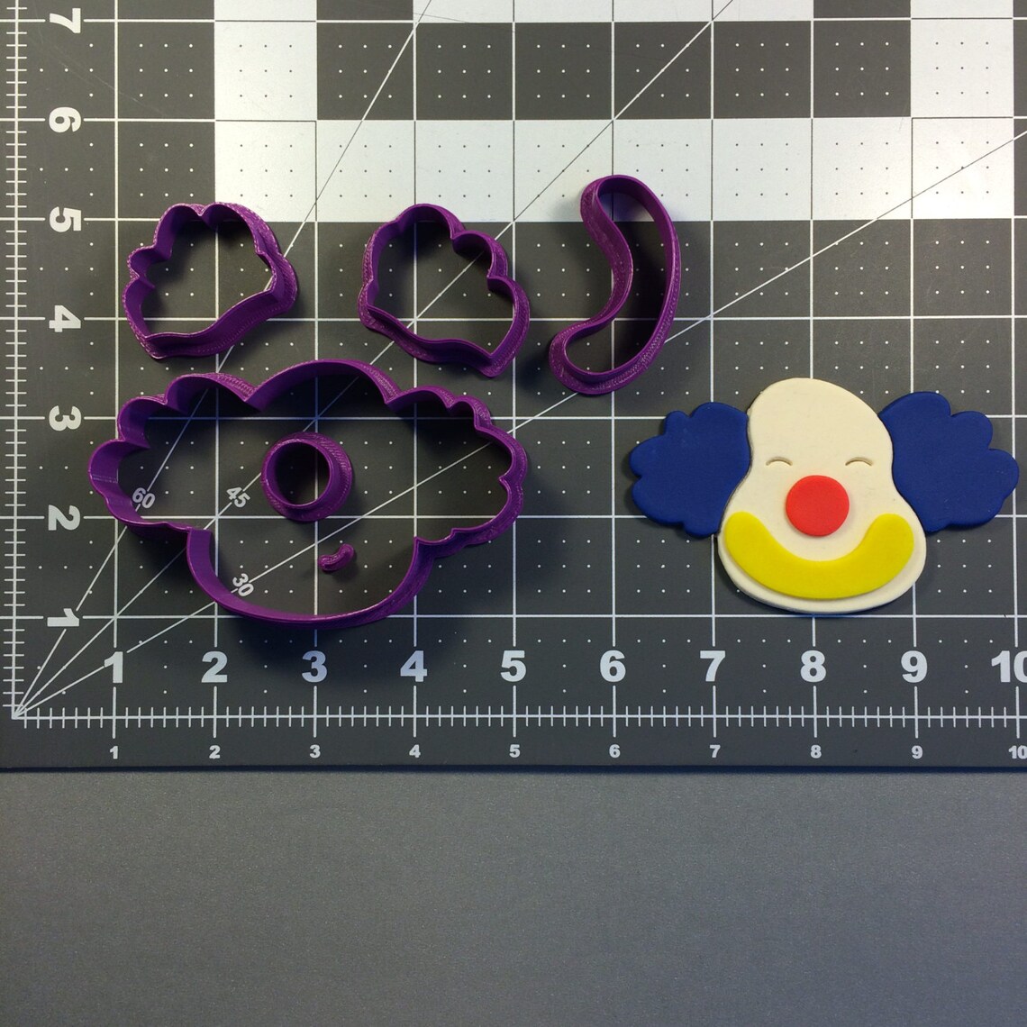 Clown Face 100 Cookie Cutter Set - Etsy