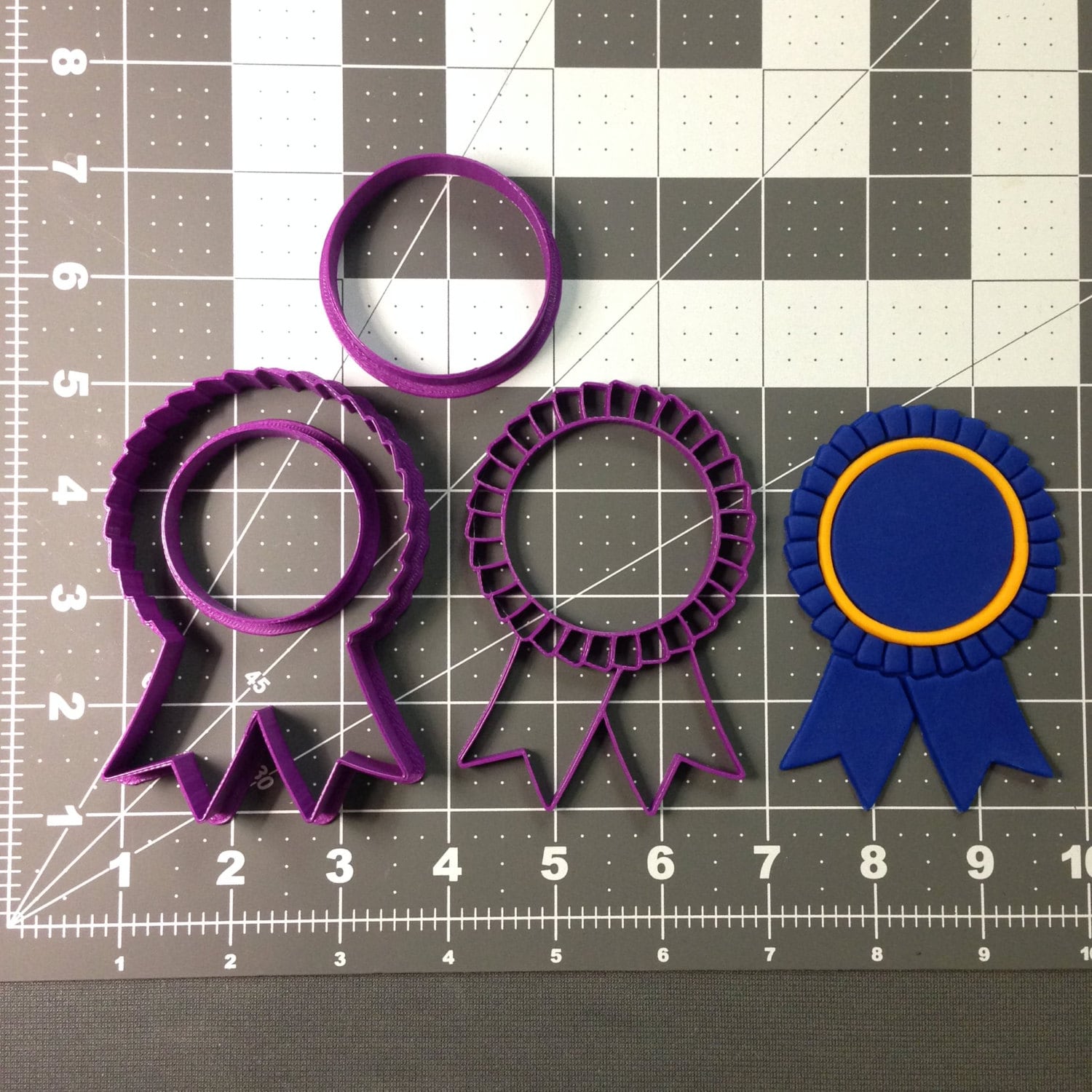 Award Ribbon 102 Cookie Cutter Set - Etsy