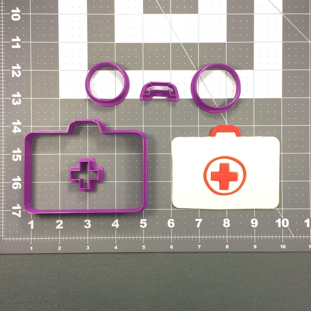 First Aid Kit 100 Cookie Cutter Set - Etsy