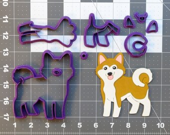 Shiba Inu Cookie - Etsy