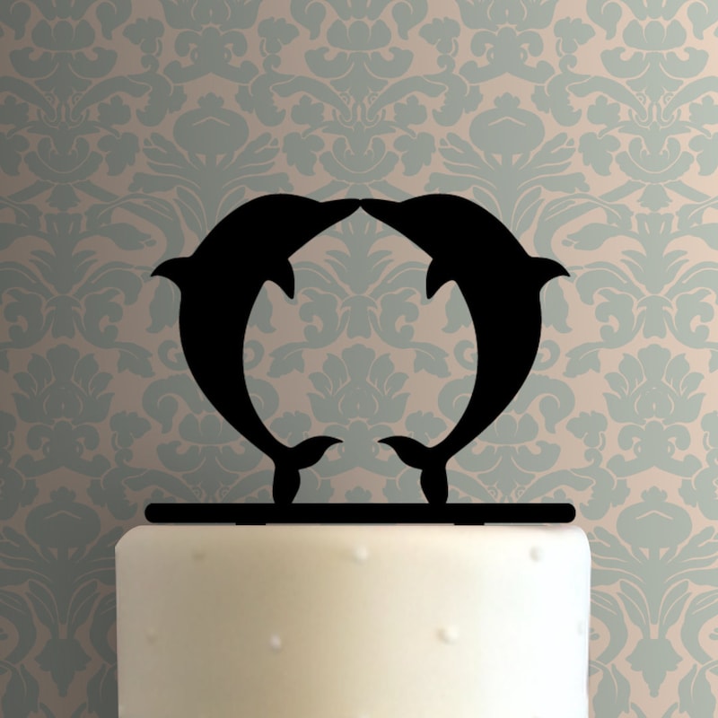 Dolphin Cake Topper - Etsy