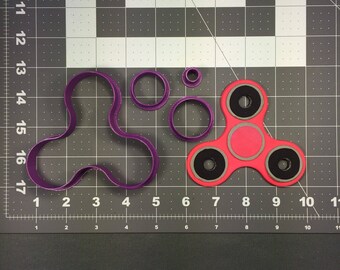 Fidget Spinner Cookie Cutter / 3d Printed - Etsy