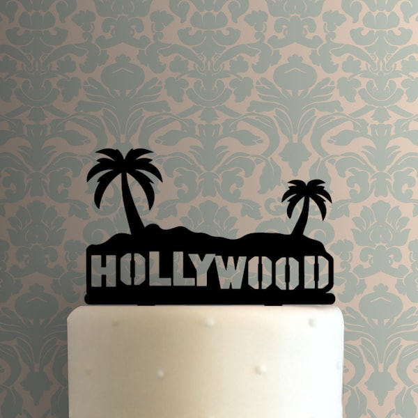 Hollywood Cake Topper - Etsy