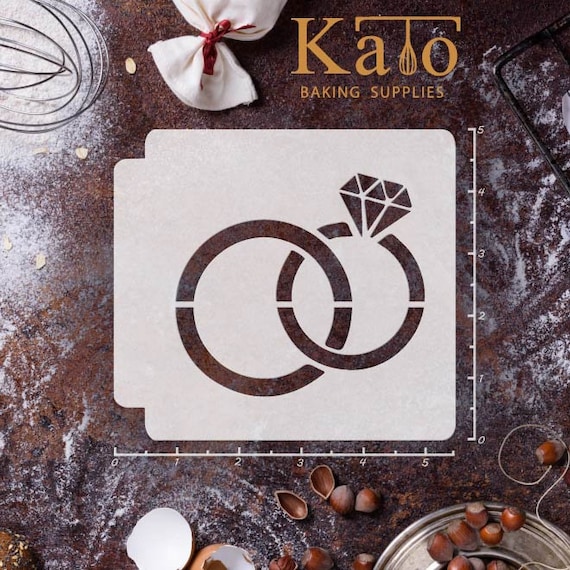 Wedding Rings 783-A189 Stencil - Etsy