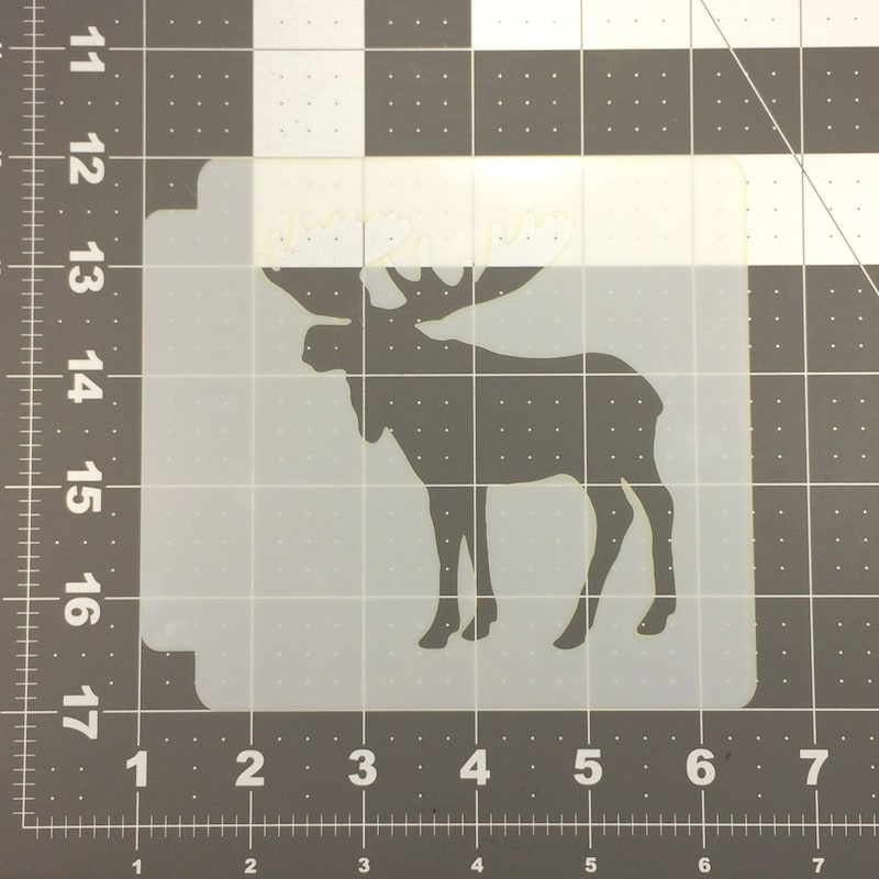 Moose Stencil - Etsy UK